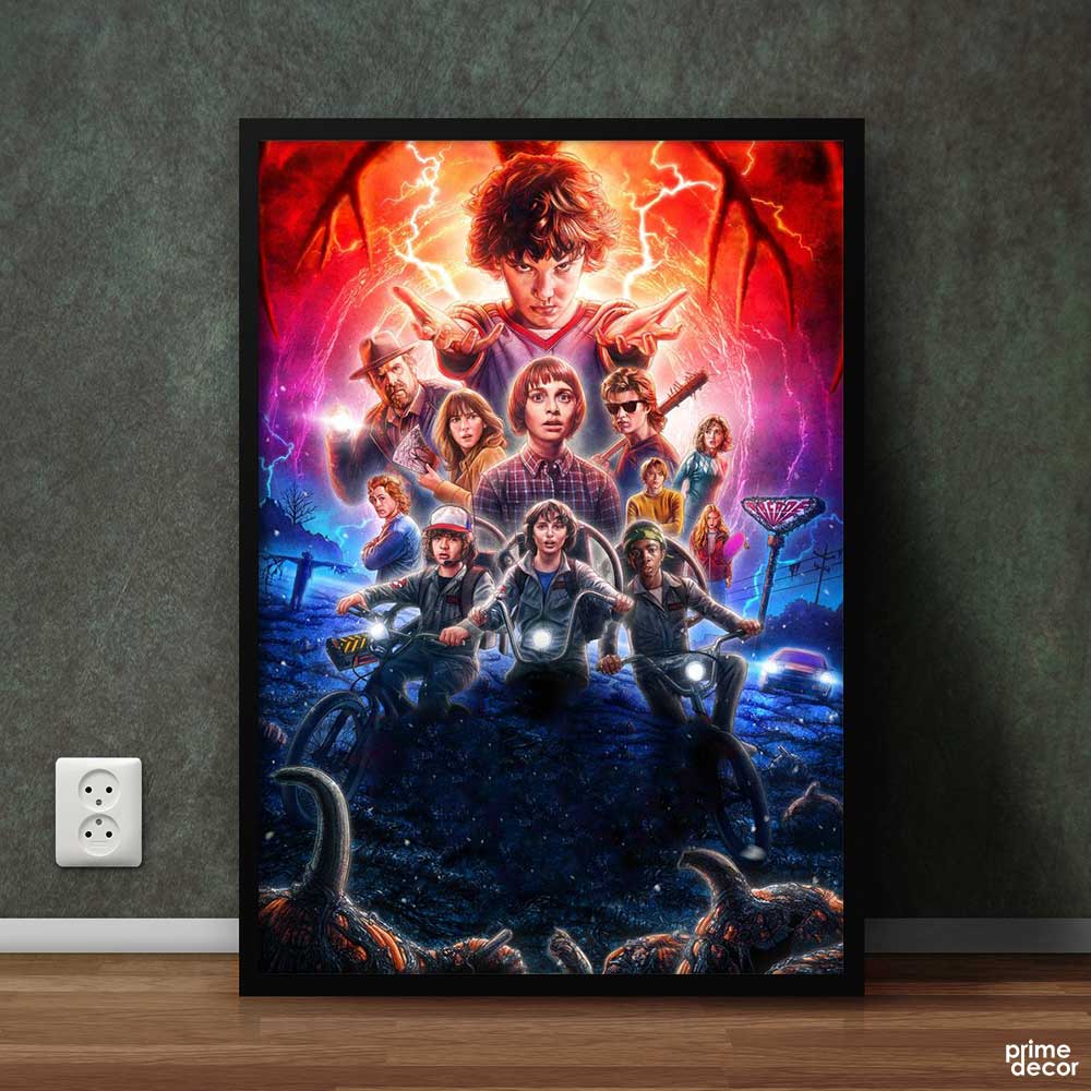The Strange Things | Movie Poster Wall Art– Prime Décor