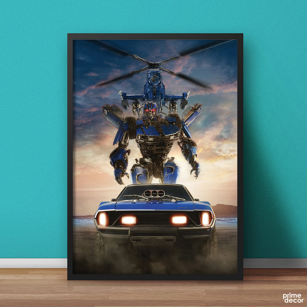 Dropkick Transformer from Bumblebee 2018 | Movie Poster Wall Art– Prime ...