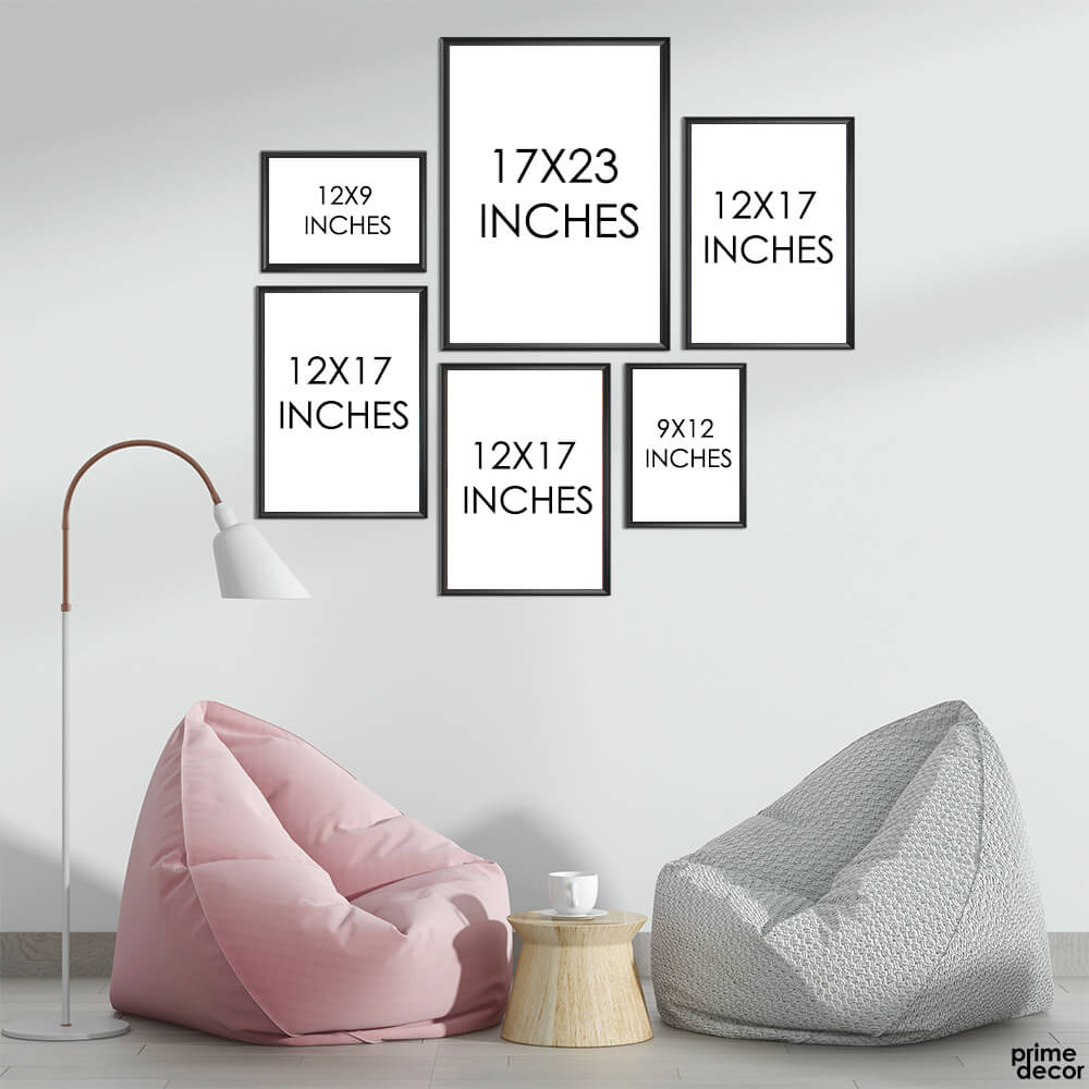 Gaming Mix Vol-1 (6 Panel) Game Wall Art– Prime Décor