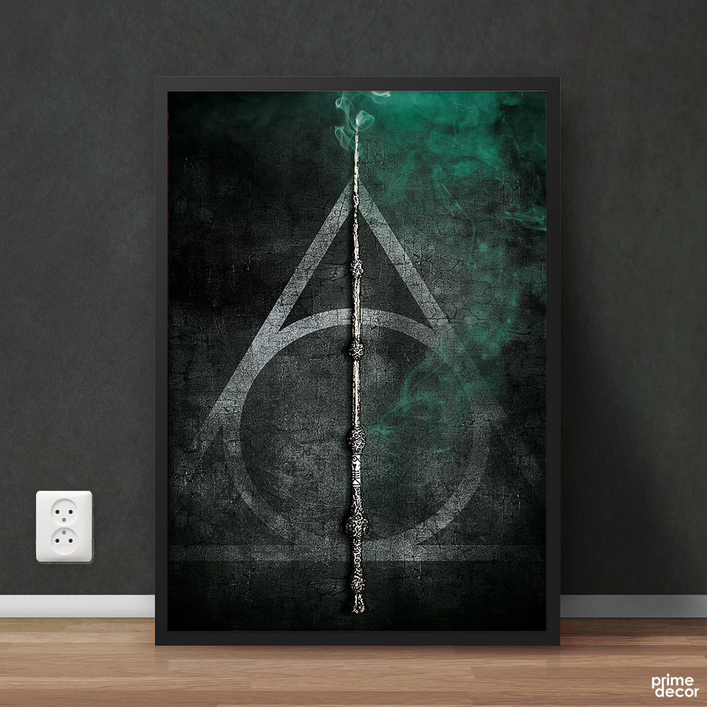 Harry Potter Magic Stick Elder Wand | Movie Poster Wall Art – Prime Décor