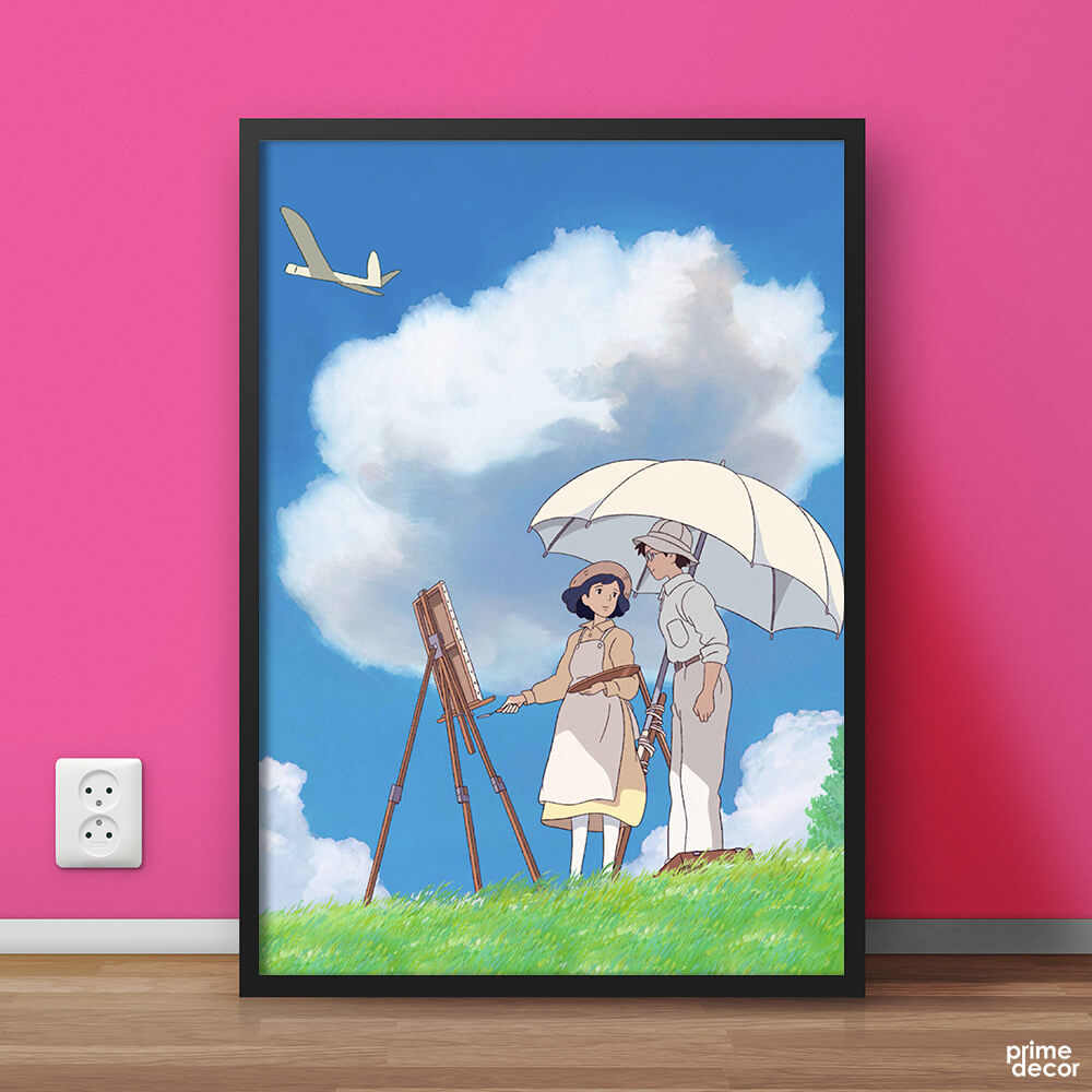 The Wind Rises | Anime Poster Wall Art– Prime Décor