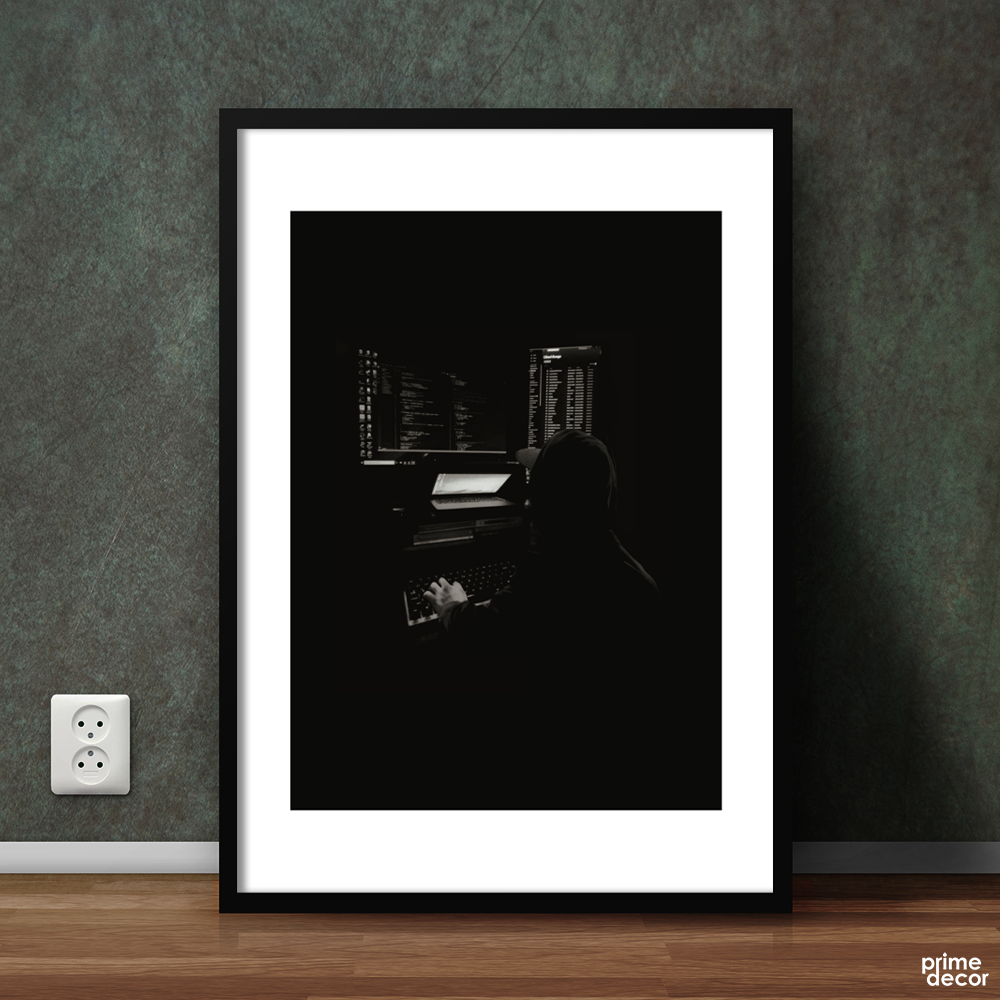 Do Something Hacker | Programmer Poster Wall Art– Prime Décor